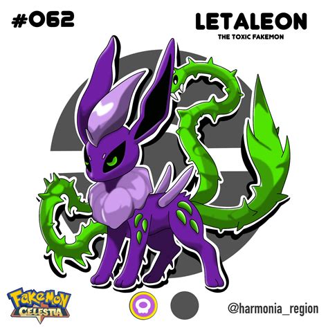 062 Letaleon The Toxic Fakemon Rfakemon