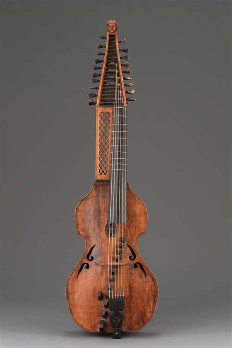 Baryton Musical Instrument With Strings