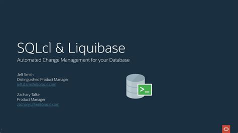 Oracle Change Management With SQLcl And Liquibase Speaker Deck