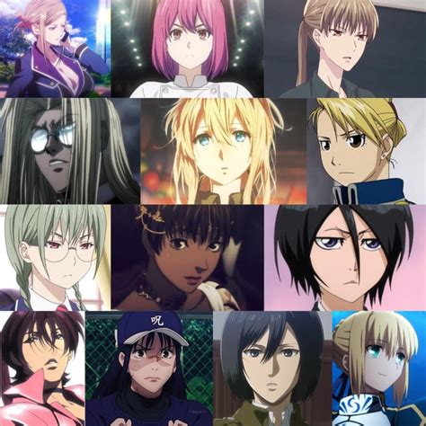 My Favorite Female Istj Anime Characters Throughout The Years R Istj