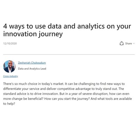 Infusai On Linkedin 4 Ways To Use Data And Analytics On Your