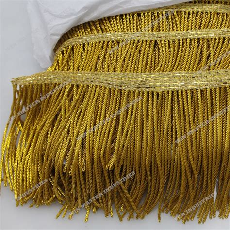 Gold Bullion Fringe Tassel Elegant Home Decor Solutions