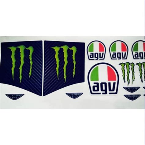 Jual Sticker Set Dql Helmet Shopee Indonesia