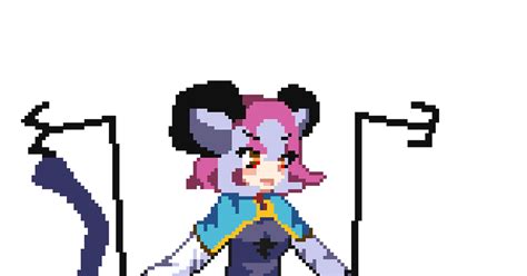 ドット絵 ナズーリン うごくよ ༒血塗られし鮮血ノ切れ痔༒のうごイラ Pixiv