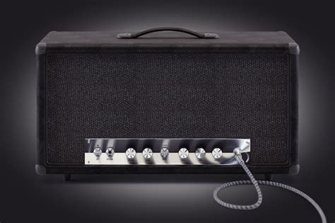 Premium Photo 3d Render Of Guitar Amplifier