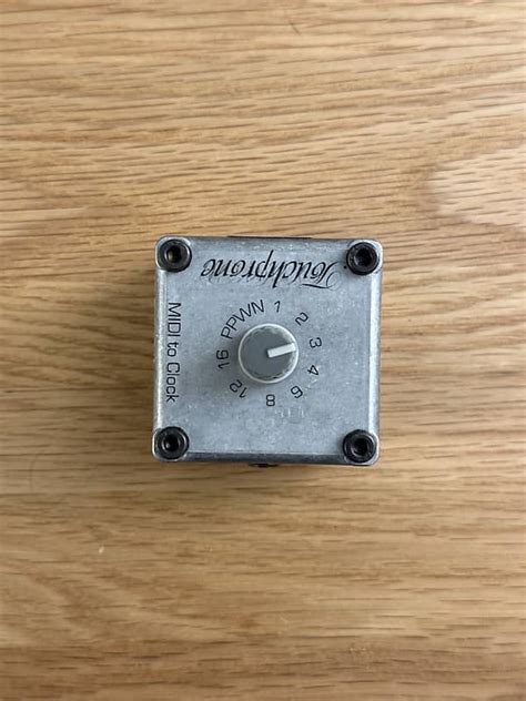 Touchprone MIDI To Clock Reverb