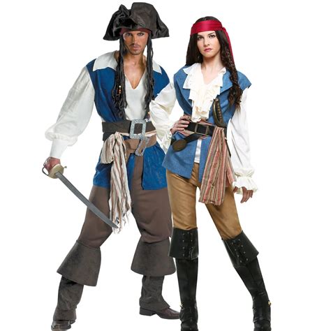 Halloween Captain Jack Sparrow Costume Pirates Of The Caribbean Cosplay