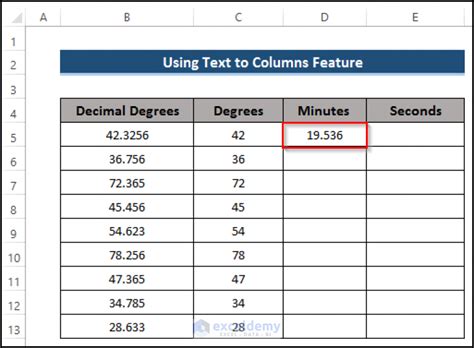 Convert Decimal Coordinates To Degrees Minutes Seconds In Excel