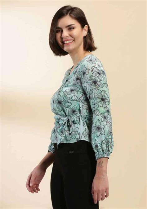 Buy Overlap Front Tied Top Overlap Top For Women Ishqme