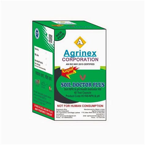 Soil Testing Equipment Potable Npk Soil Testing Kits Manufacturer