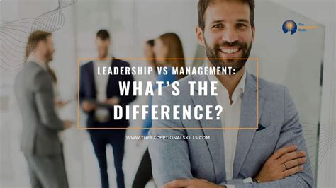 Leadership Vs Management Whats The Difference