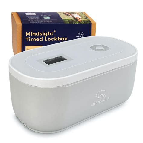 Mindsight Timed Lock Box Unplug From Phones Video Games Social