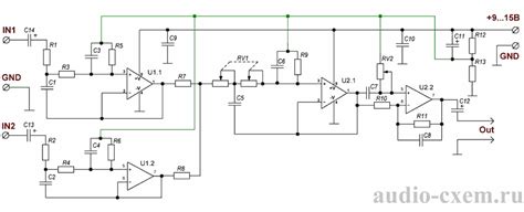 Subwoofer Active Filter Circuit Subwoofer Aktif Filtre Devresi Electronics Projects Simple