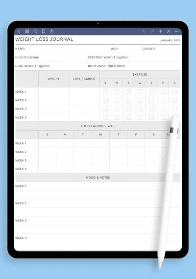 Weight Loss Journal Track Progress And Stay Motivated Daily