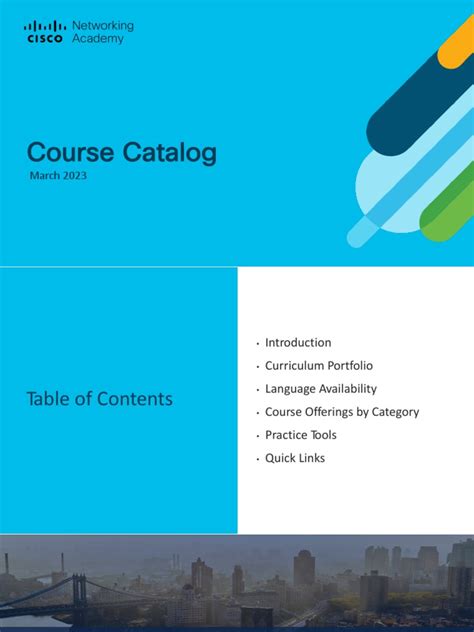 course catalog pdf pdf cisco certifications computer network