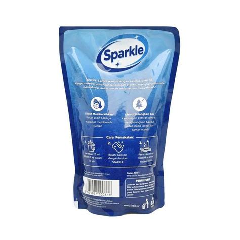 Promo Sparkle Karbol Wangi Pine Cairan Pembersih Lantai 800 Ml Diskon
