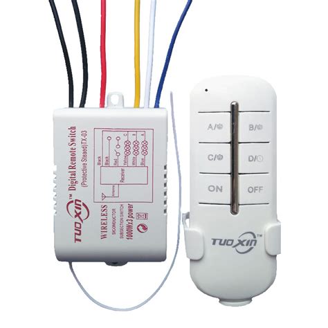 220v1拖3路1体遥控开关三路智能无线遥控开关分段控制器带电池虎窝淘 220v1拖3路1体遥控开关三路智能无线遥控开关分段控制器带电池虎窝淘