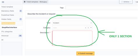 Simplified Interface And No Permission To Answer Issue Glpi Project Glpi