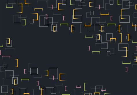 Abstract Square Tech Futuristic Design Template Pattern Decoration Overlapping Artwork Design