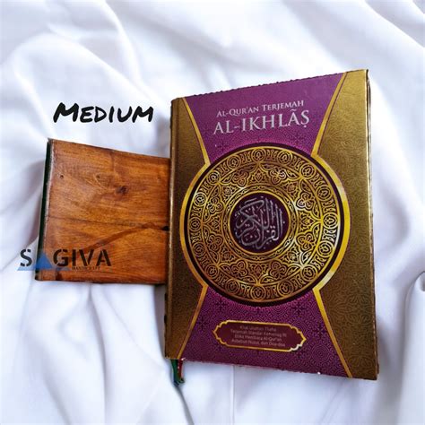 Rekal Al Quran Kayu Mahoni Ukir Finishing Kasar Lazada Indonesia