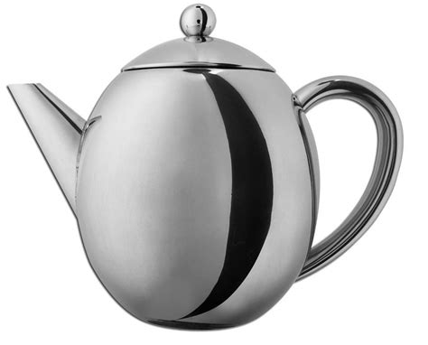Sabichi Double Wall Teapot Tea Pot Stainless Steel Brand New Boxed