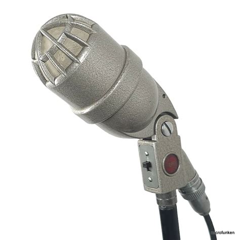 Philips El6020 50s Rare Vintage Dynamic Microphone Adapter Reverb