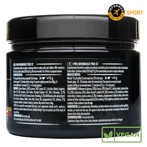 Pre Workout PRO ST Crown Sport Nutrition suplementación deportiva