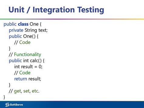 Java Unit And Integration Testing презентация онлайн