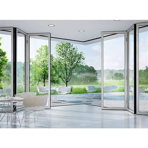 Modern Design Open Separately Doubletriple Glass Concise Interior