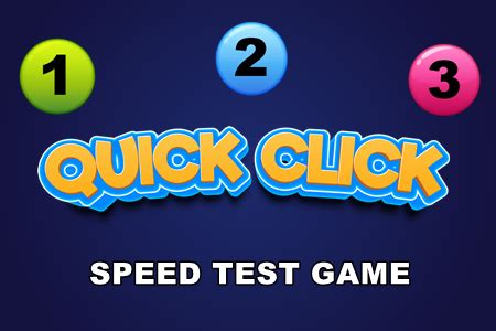 Quick Click Speed Test Game Free Addicting Game