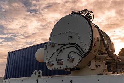 Britain Test Fires Its First High Energy Laser Weapon