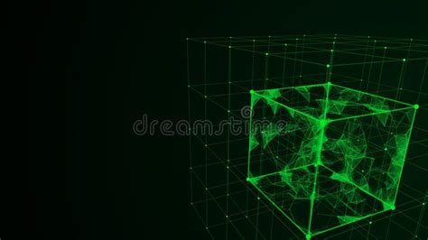 Wireframe Cubes From Different Sides Vector Abstract Geometric 3d Objects Stock Vector
