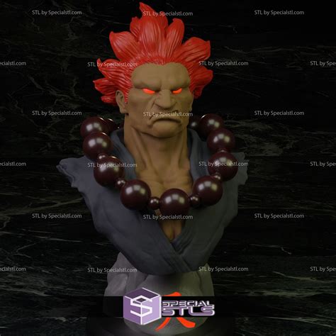 Street Fighter Bust Stl Files Collection V2 Specialstl