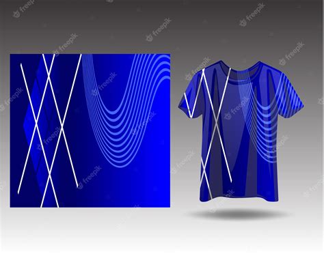 스포츠 저지와 티셔츠 템플릿 스포츠 저지 디자인 벡터 이랑 프리미엄 벡터