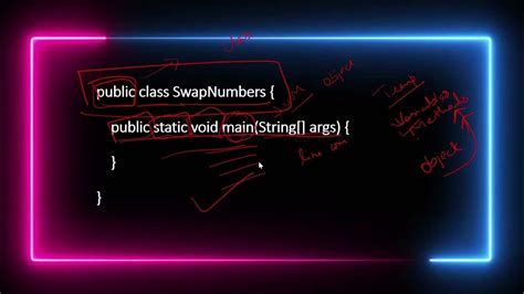 2 Swap Two Numbers Using Third Variable Beginner Java Tutorial In