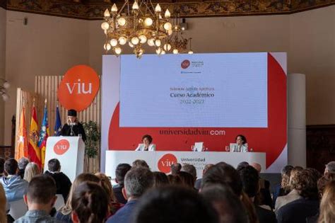 El Acto De Apertura Del Curso Académico De Viu Celebra El Conocimiento