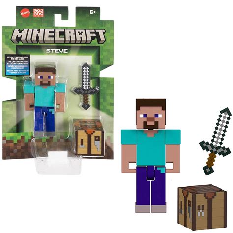 Minecraft Steve Karakter Figura Szett Mattel Vásárlás A Játékshopban