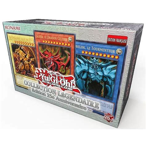 Yu Gi Oh Coffret Collection Légendaire 25eme Anniversaire