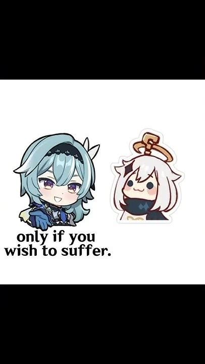 Vengeance Will Be Mine💪 Eula Paimon Genshinimpact Youtube