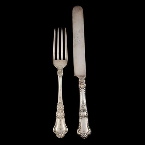 Gorham Baronial Sterling Silver Flatware Lot 5039 Collection Of