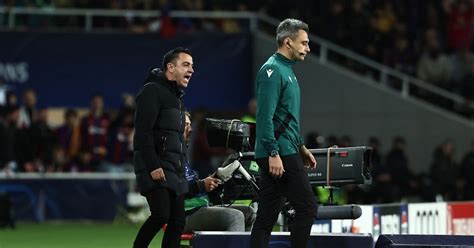 퇴장·ucl 4강 진출 실패 사비 바르사 감독 판정 불만 폭발
