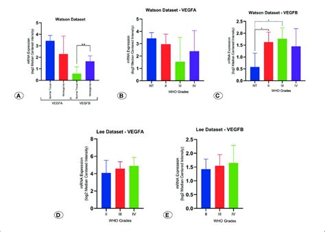 Mrna Expressions Of Vegfa And Vegfb Genes In Watson Brain And Lee Brain