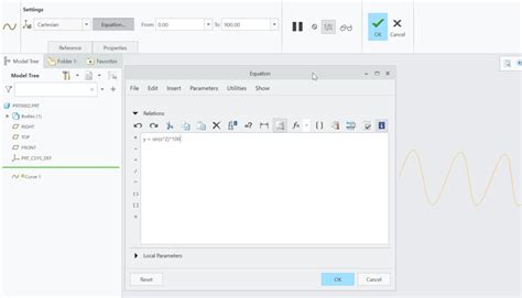 Equations In Ptc Creo 7 The Gahooa Perspective