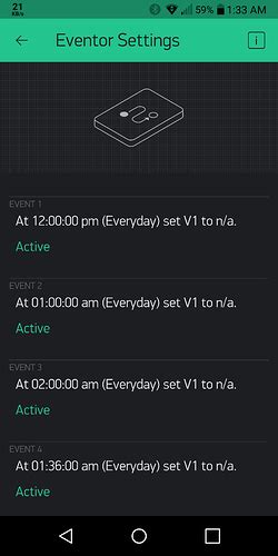 remove old data from the value display or labeled value widget