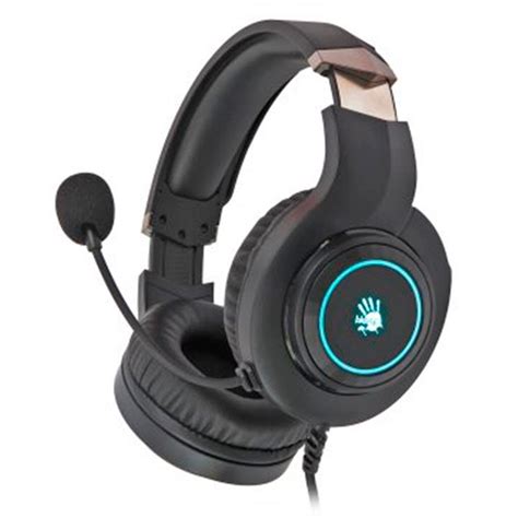 Наушники A4Tech G220 Bloody, С микрофоном, Черный – купить по цене 899 ...