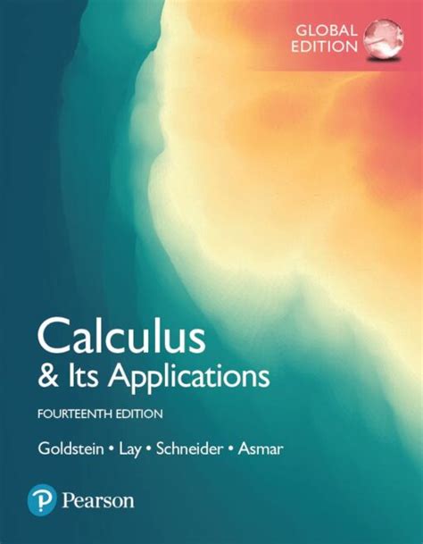 Calculus And Its Applications 14th 14e Larry Goldstein Auckoo Store