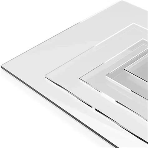 3mm Premium Clear Glass Like Acrylic Perspex Flexiglass Sheet 3050x2050mm