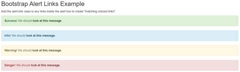 Bootstrap Alert W3schools