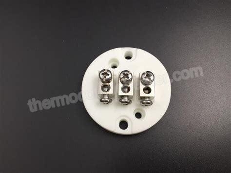 Industrial Thermocouple Components Ceramic Terminal Block N 3p C