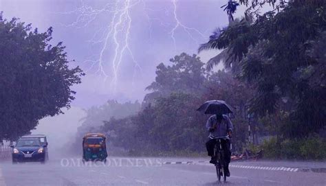 Rainfall Activity Will Intensify From Today Alert Issued For 19 Odisha